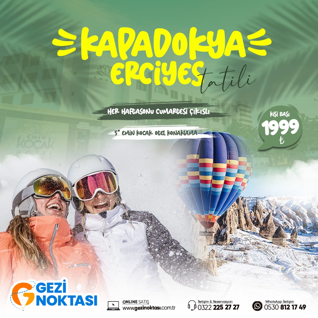 Kapadokya Turları - Gezinoktasi.com.tr